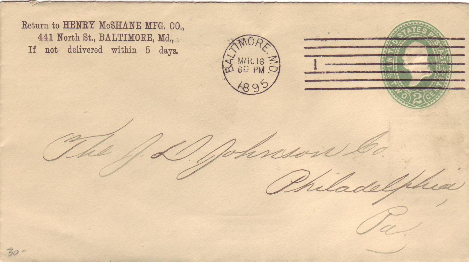 Covers, United States Postal History