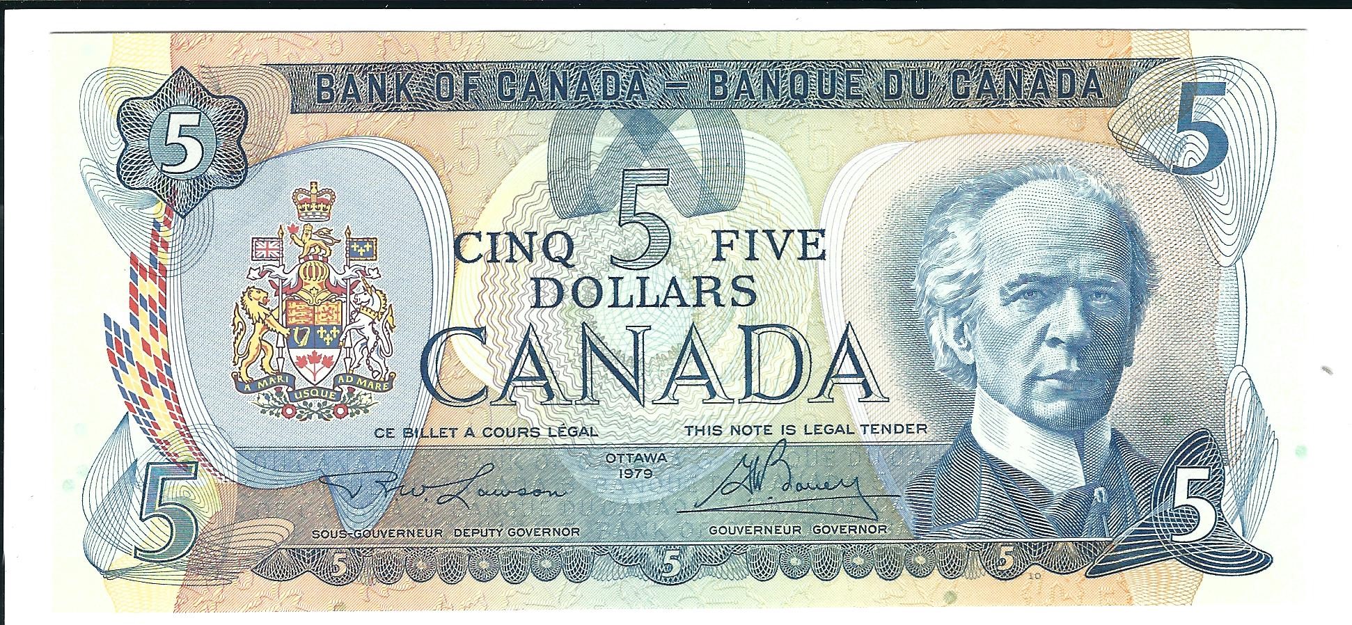 Banknotes, Canada